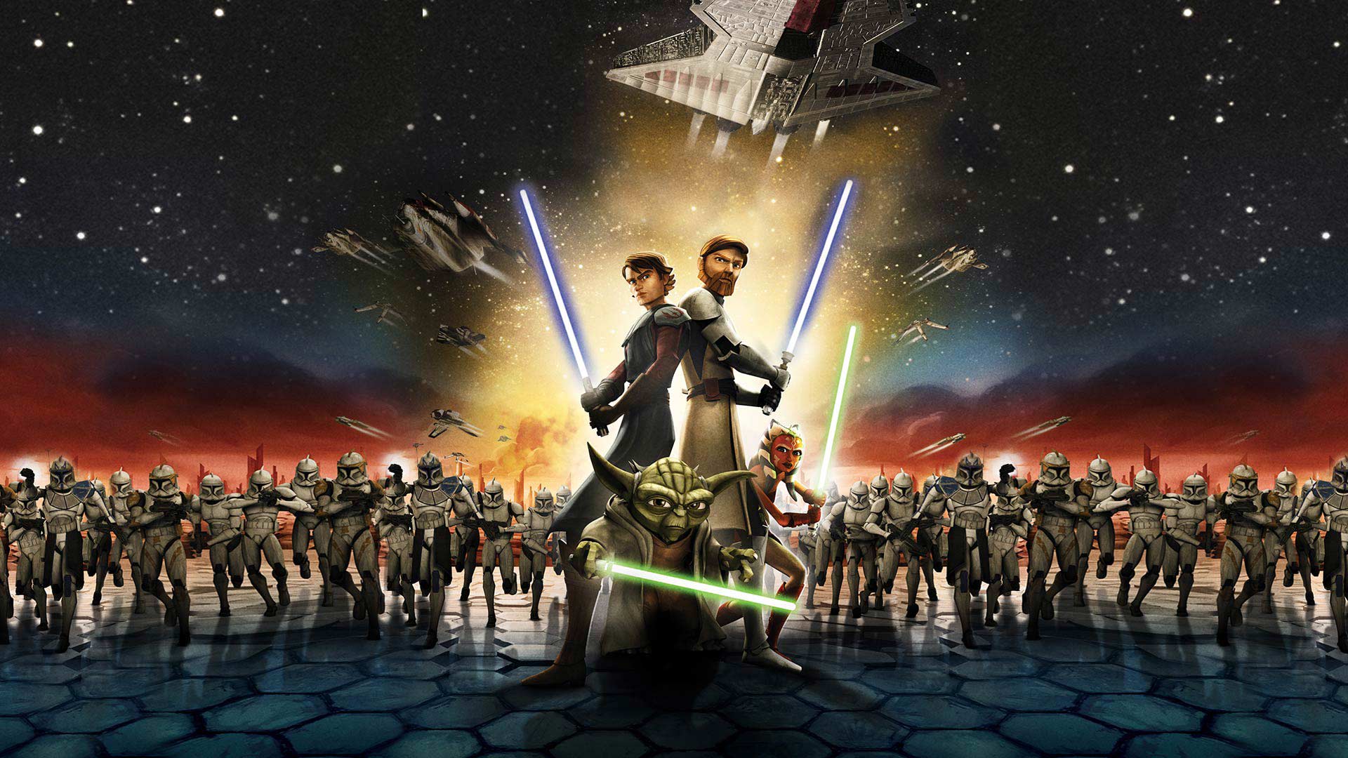 Star Wars: The Clone Wars full movie. Action Adventure Science Fiction ...