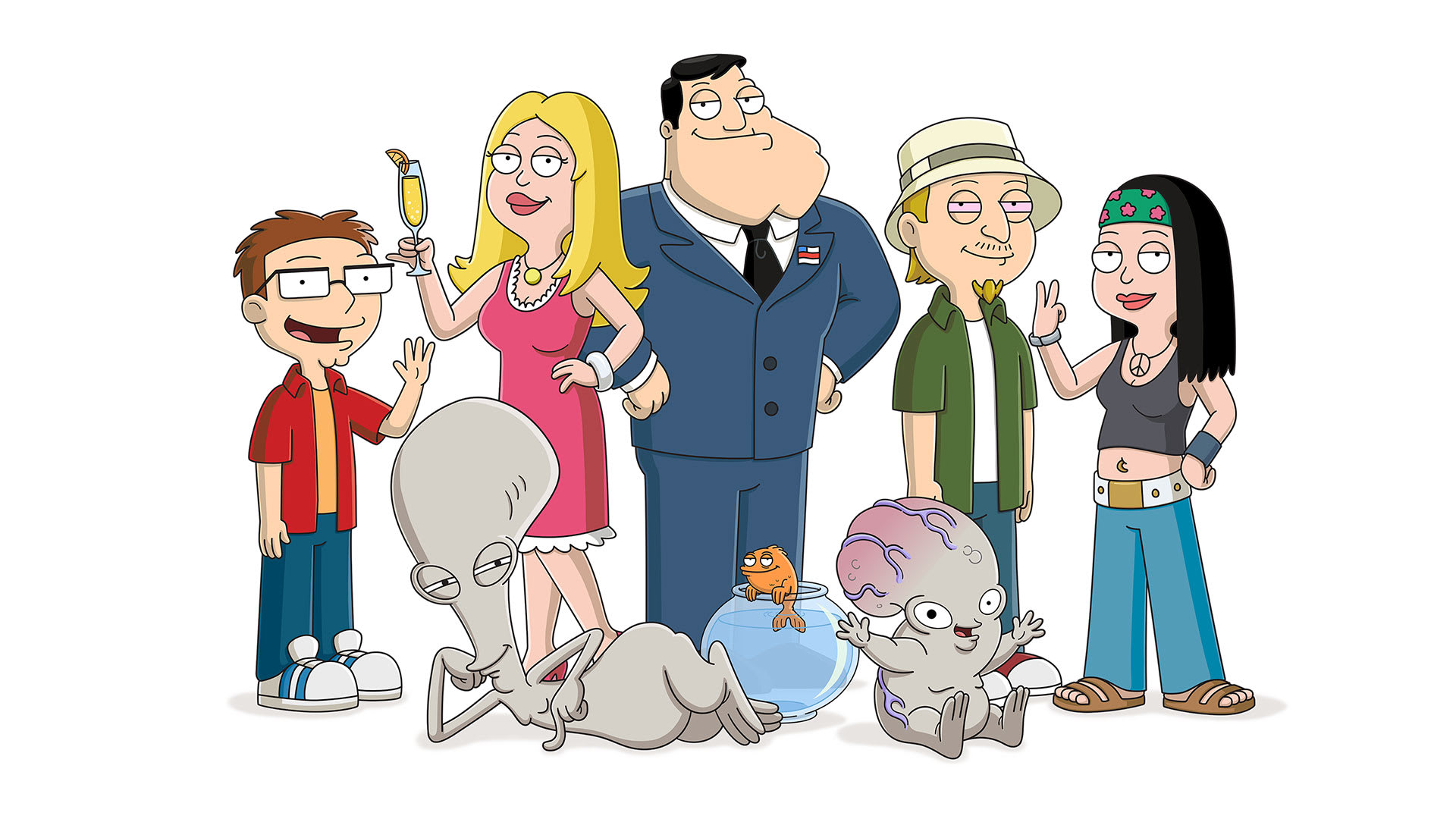 American Dad Comedy Series, now streaming on Disney+