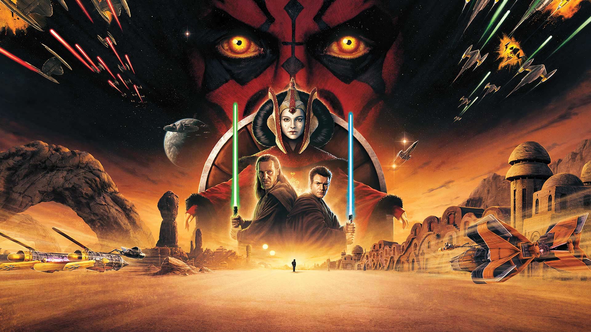 Star Wars: The Phantom Menace full movie. Action film di Disney+.