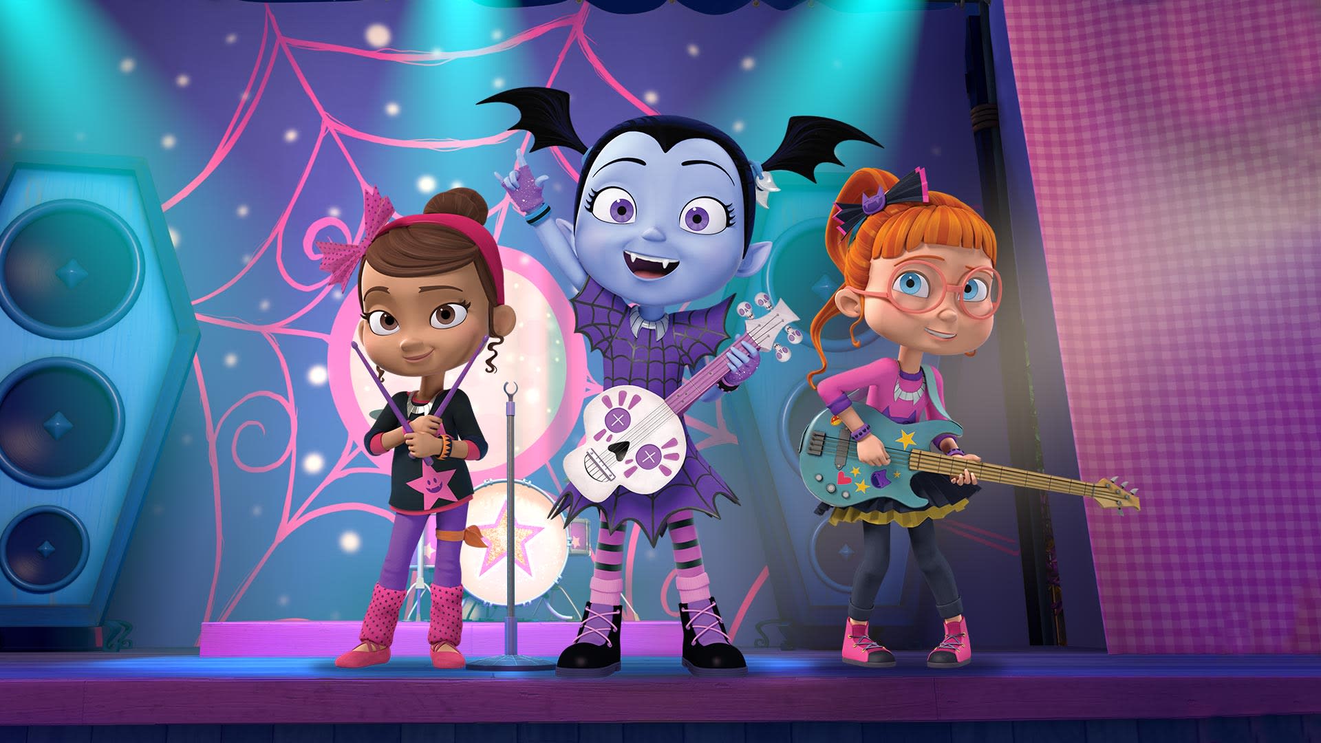 Disney Vampirina Ghoul Girls Rock! (Shorts), Kids Musical TV Series ...