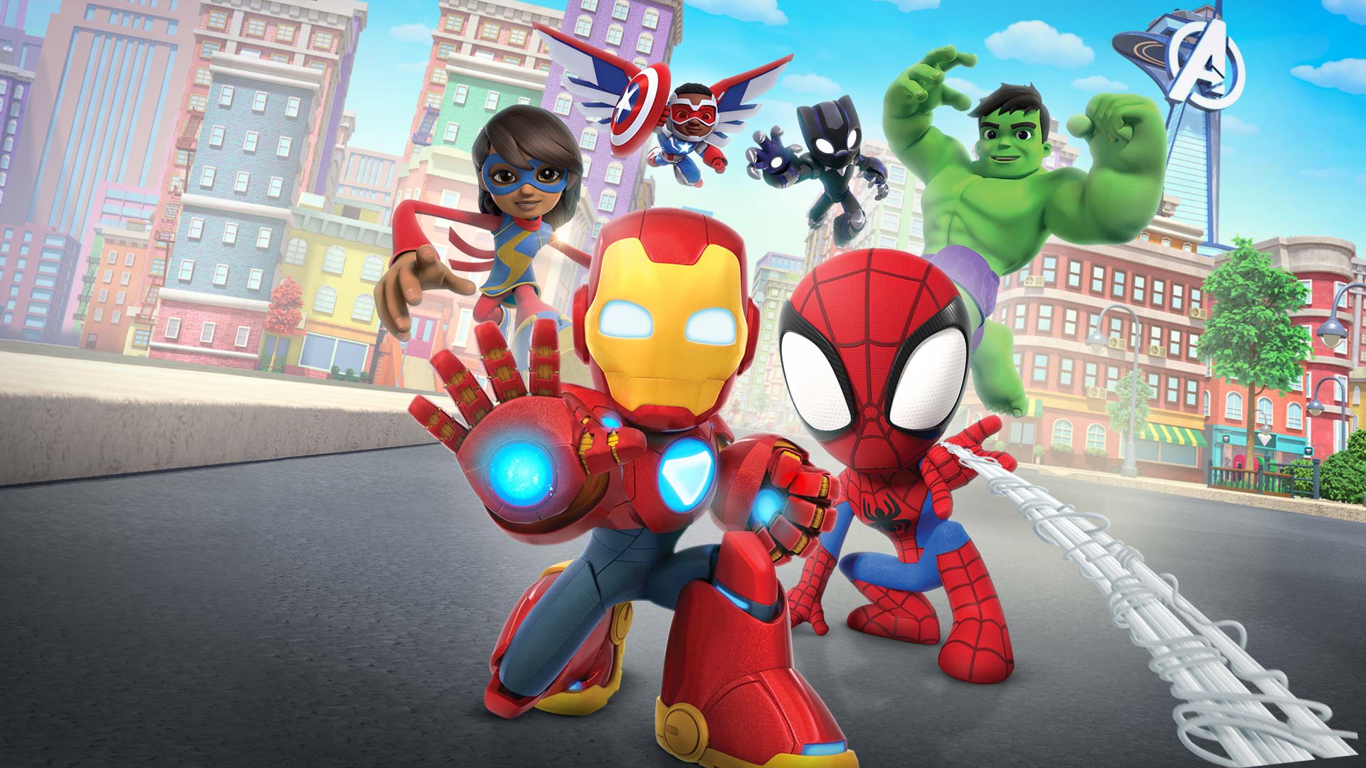 Spidey and Iron Man: Avengers Team-Up! - Disney+