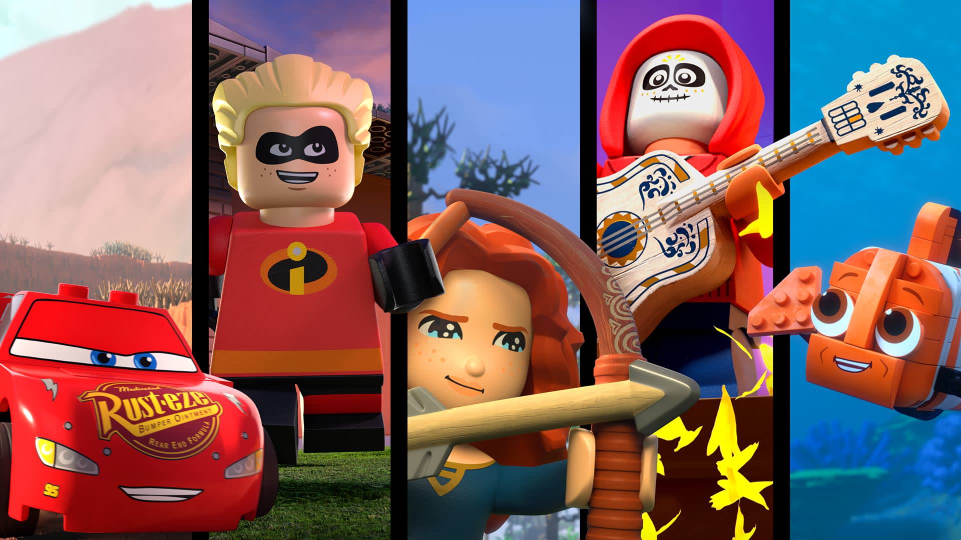 LEGO Pixar: BrickToons - Disney+