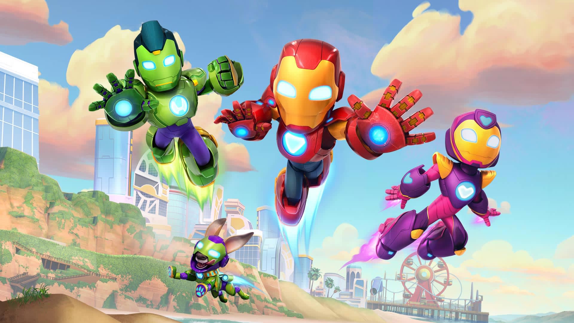 Iron Man and His Awesome Friends Action Adventure Animation Kids Series ...