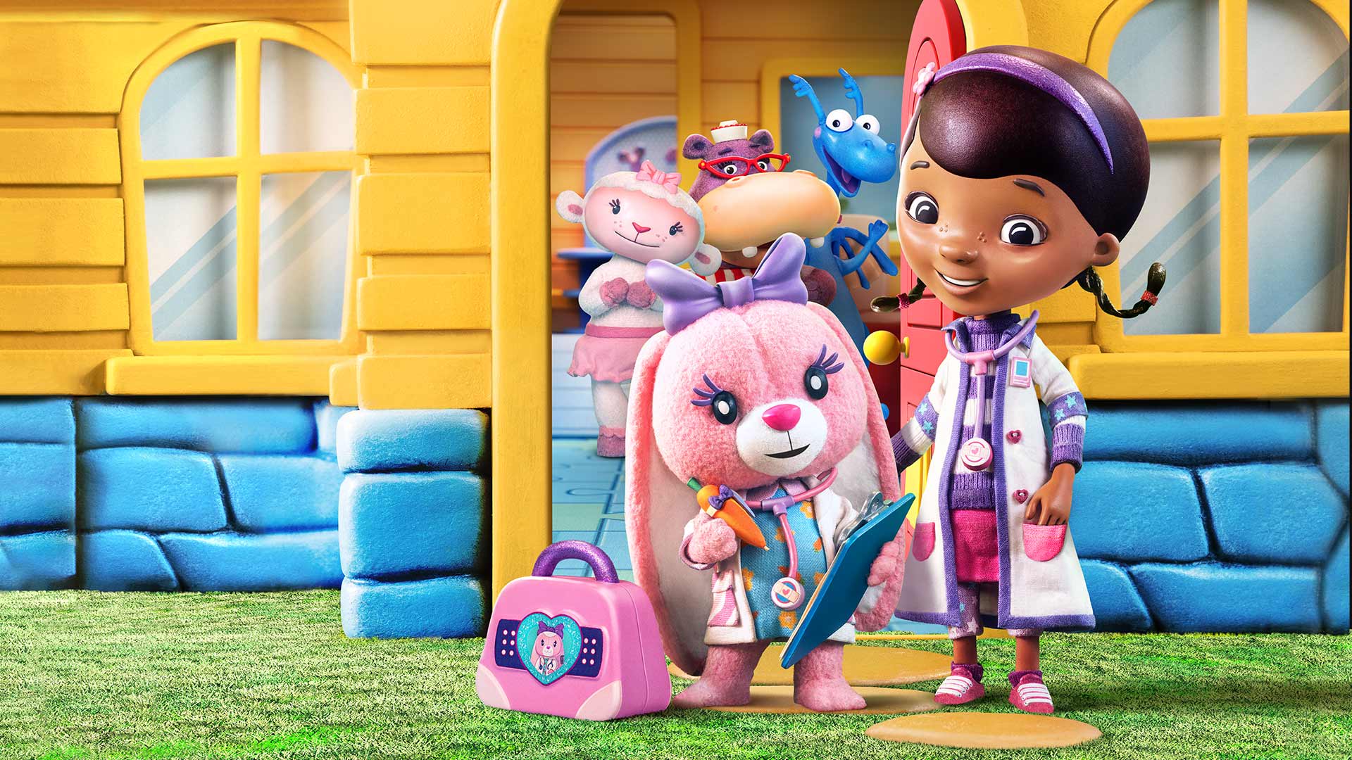 ซีรีส์ Doc McStuffins: The Doc and Bella Are In! Kids Animation รับชม ...