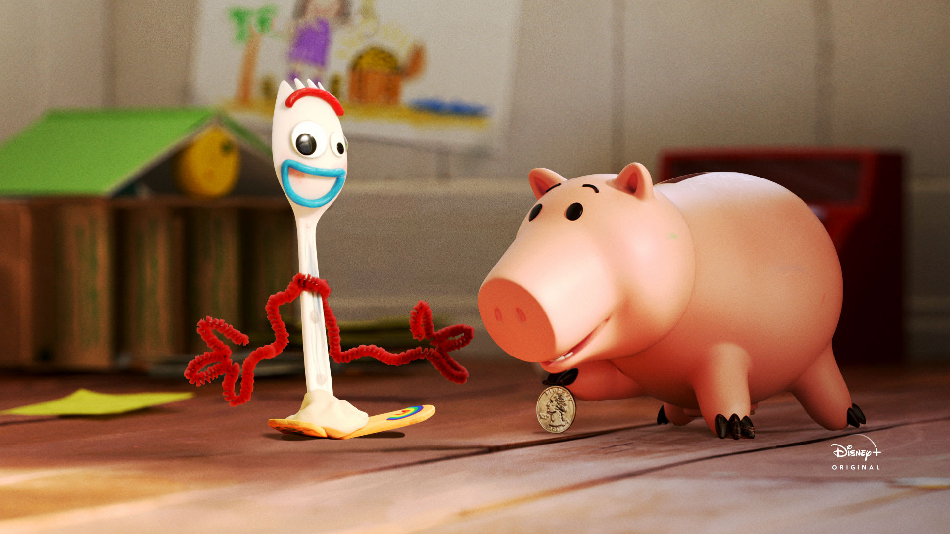 Forky Asks A Question: What is Money? full movie. Kids film di Disney+.