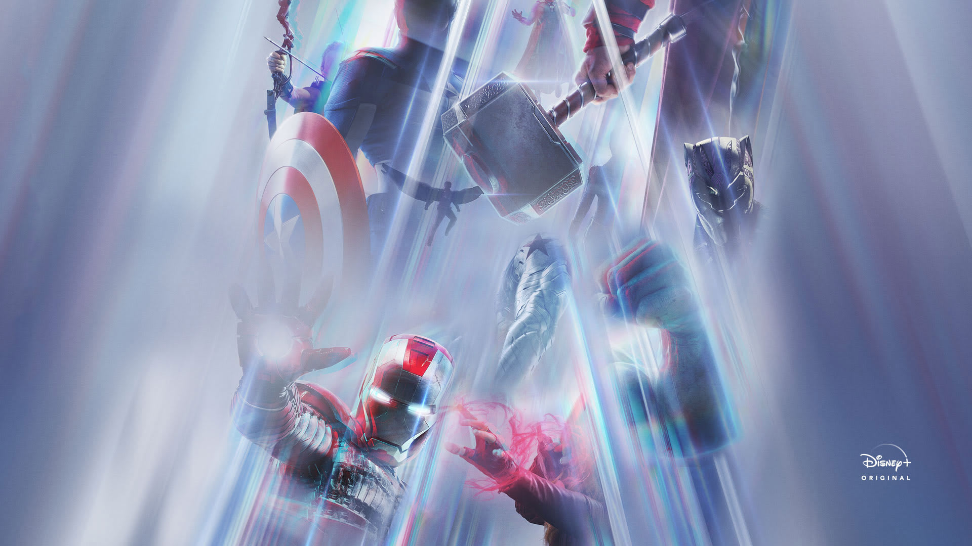 Marvel Studios LEGENDS Action Super Heroes Series, now streaming on Disney+