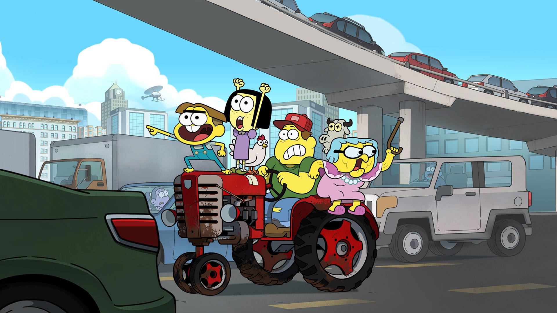 Big City Greens Comedy Kids Series, now streaming on Disney+