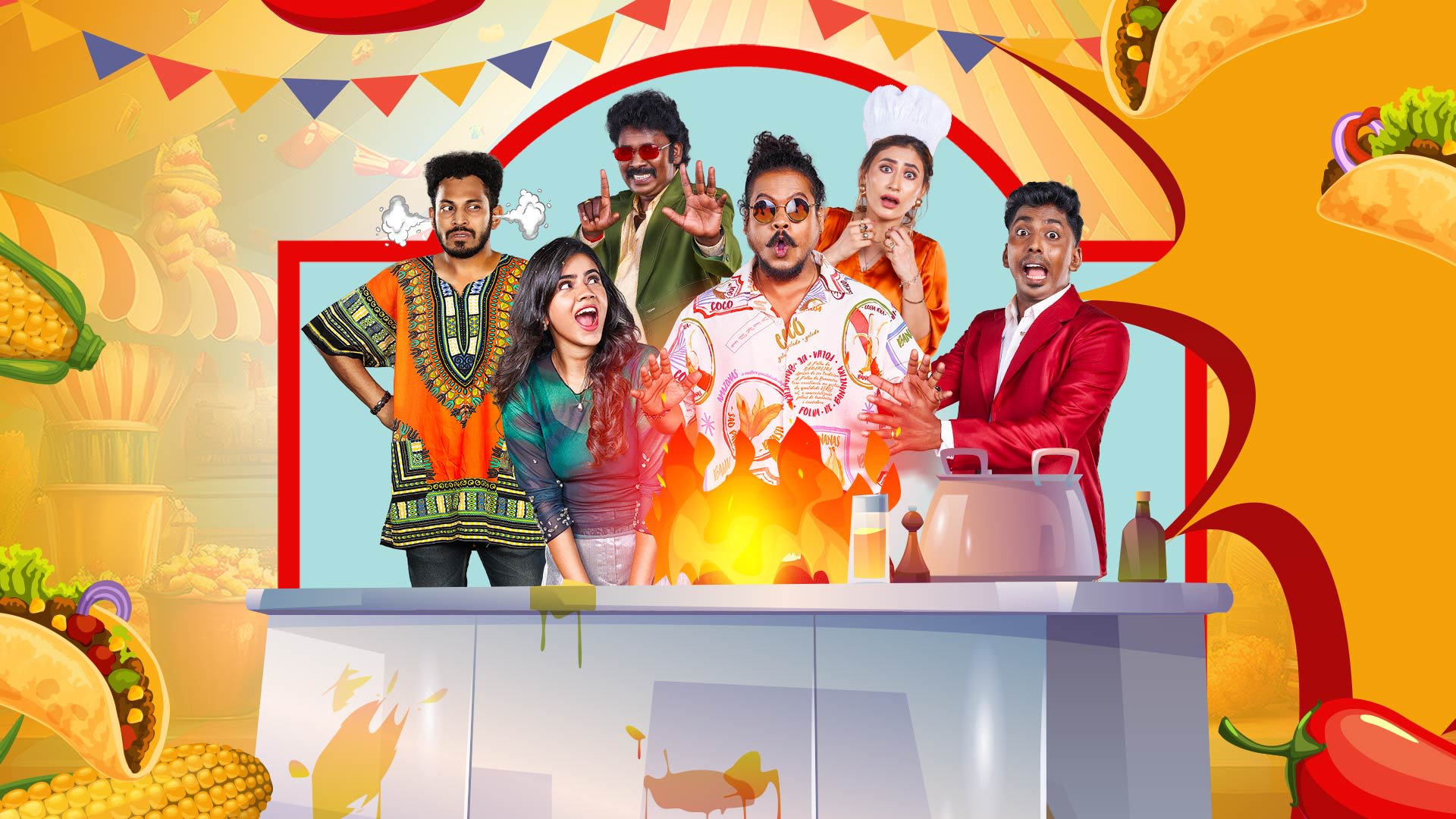Cooku with Comali Reality Food Series, now streaming on Hotstar