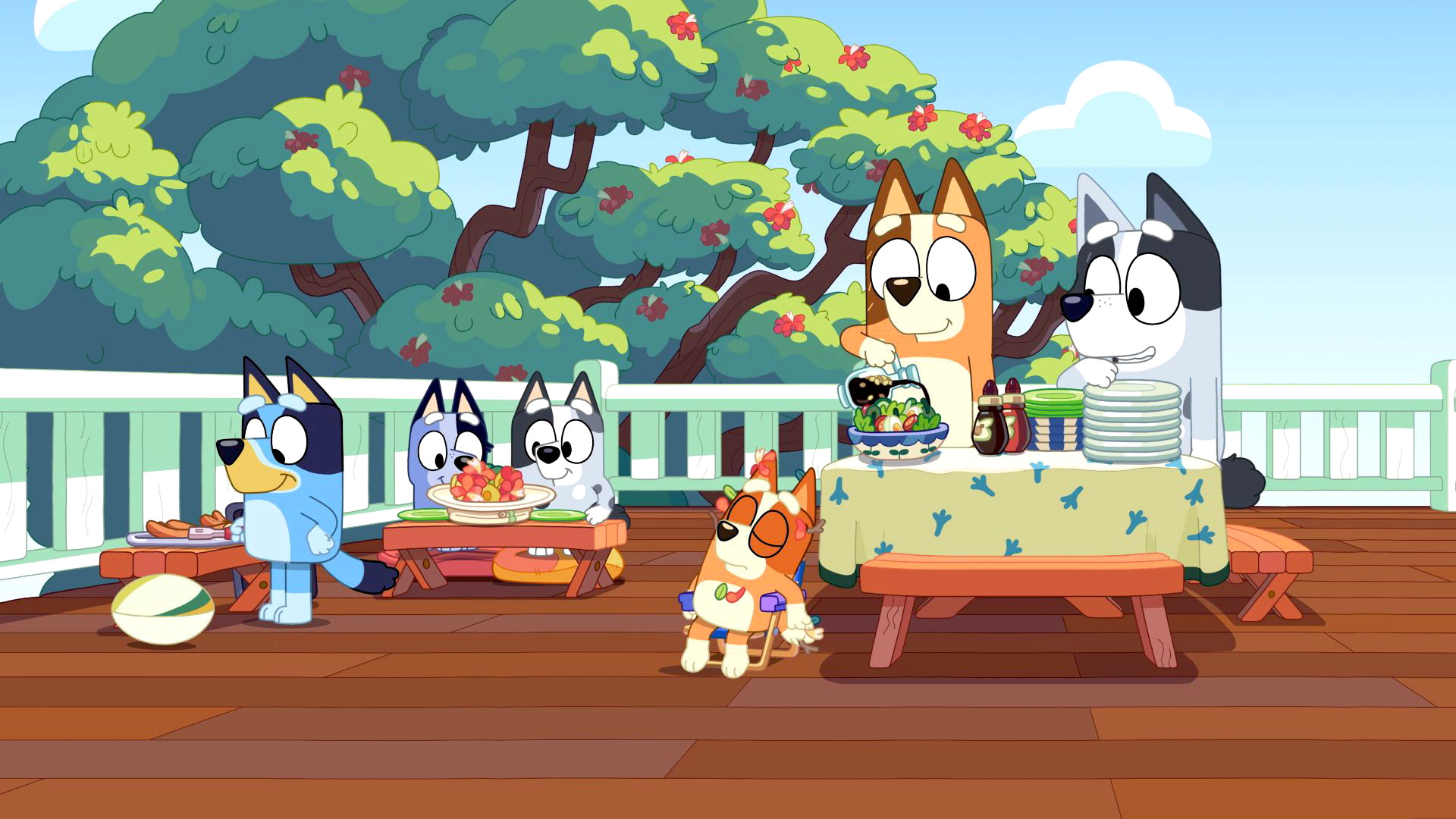 Bluey on Disney+ Kuwait | English Arabic (Modern Standard) Korean ...