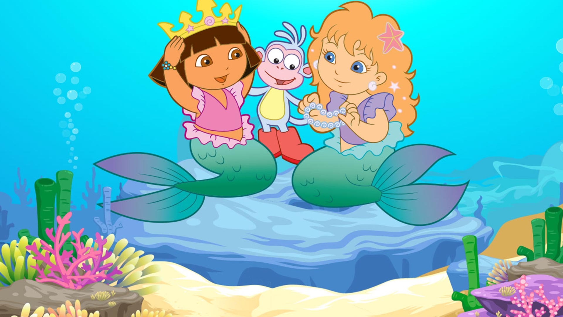 Dora The Explorer Dora Saves The Mermaids Dora Saves Mermaids Dvd