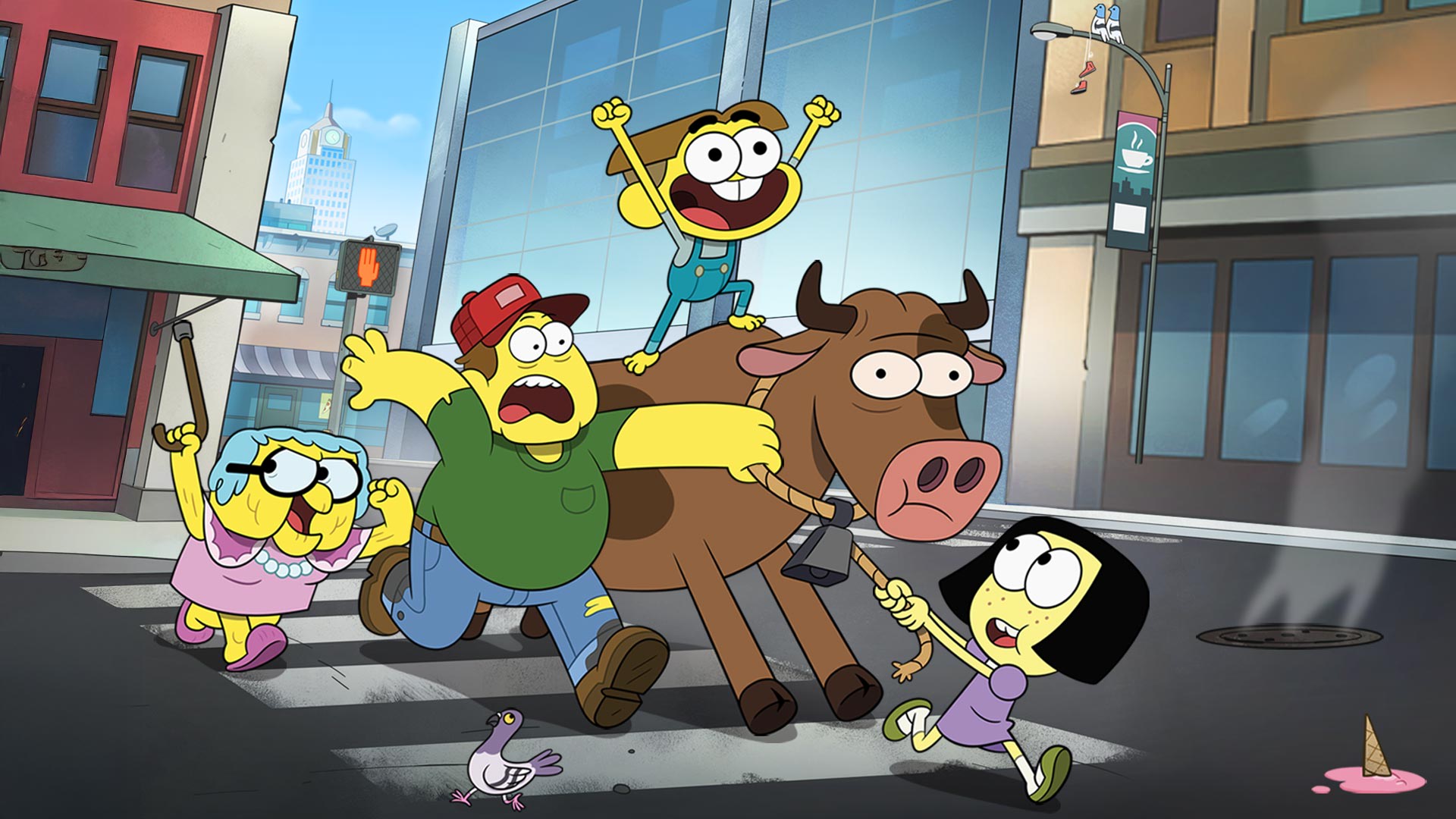 Big City Greens on Disney+ Iraq | English Animation Comedy Action ...