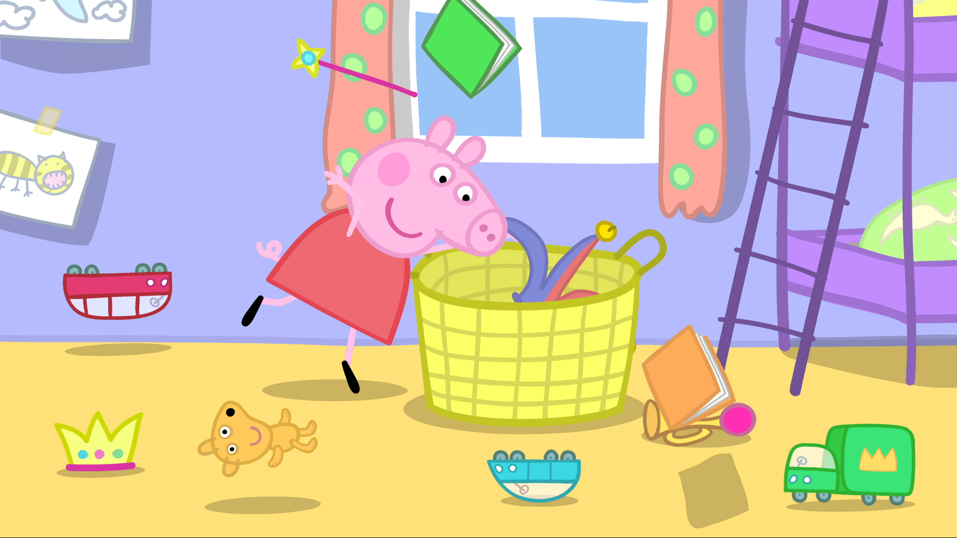 Peppa Pig on Disney+ United Arab Emirates | English Spanish Castilian ...