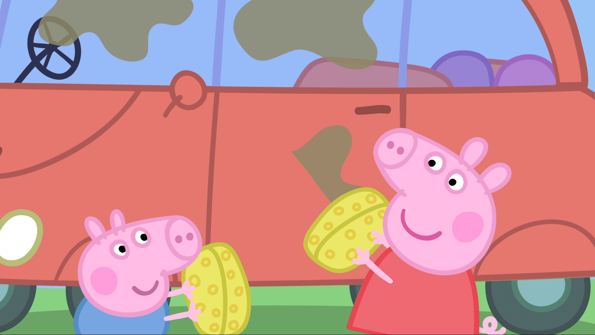 Peppa Pig on Disney+ South Africa | English French (Parisian) Spanish ...