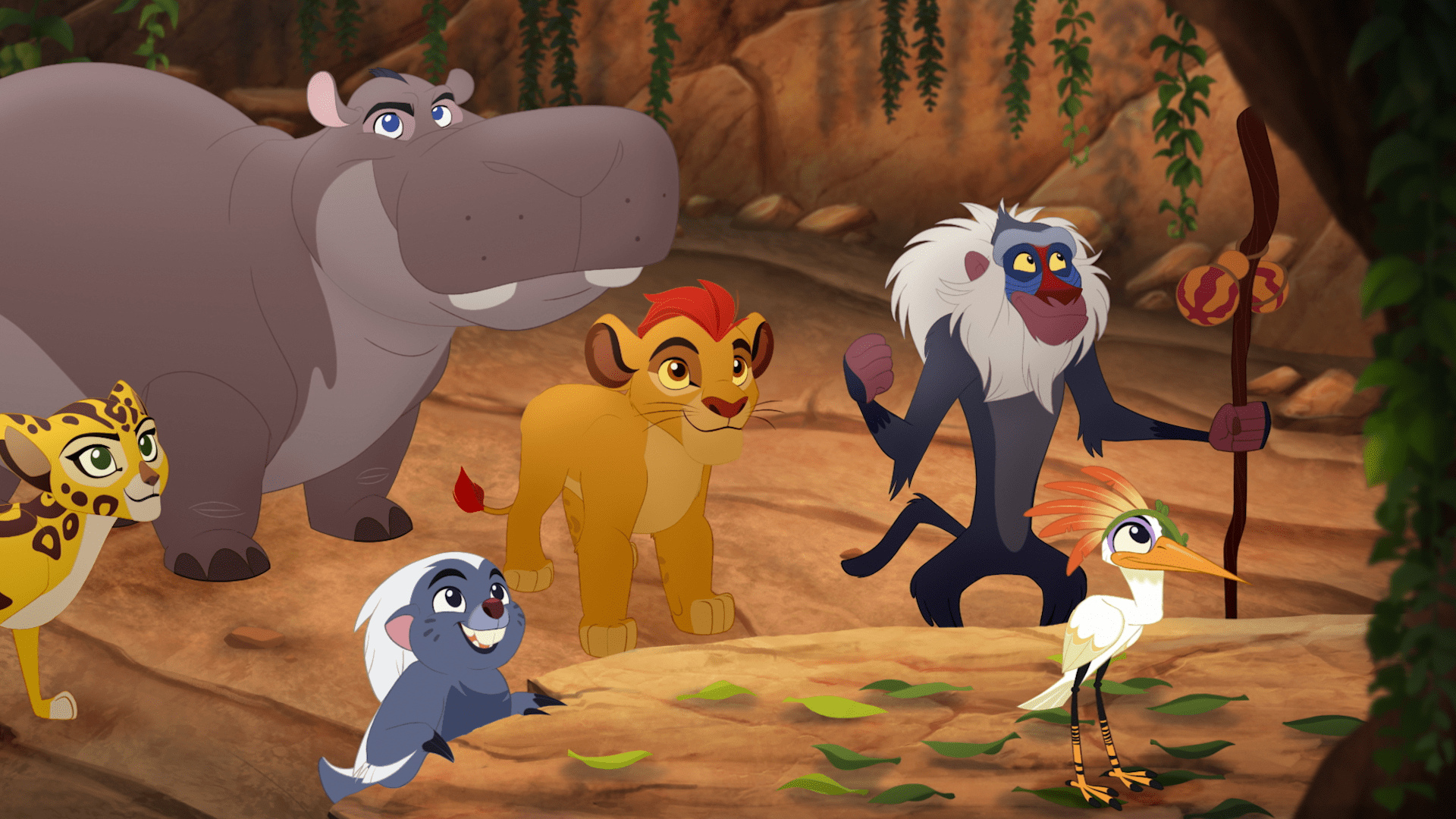 The Lion Guard on Disney+ South Africa | English French (Parisian ...