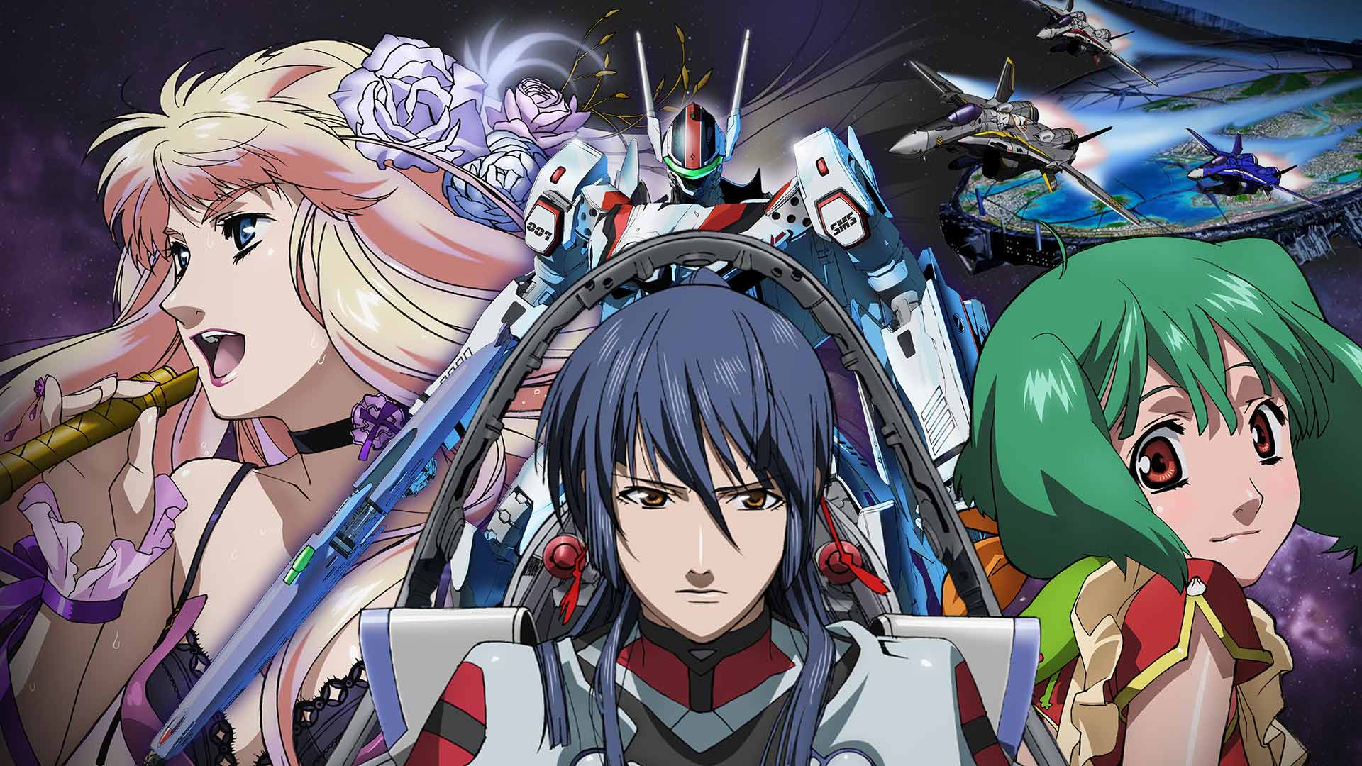 Macross Frontier Action Anime Animation Series, now streaming on ...