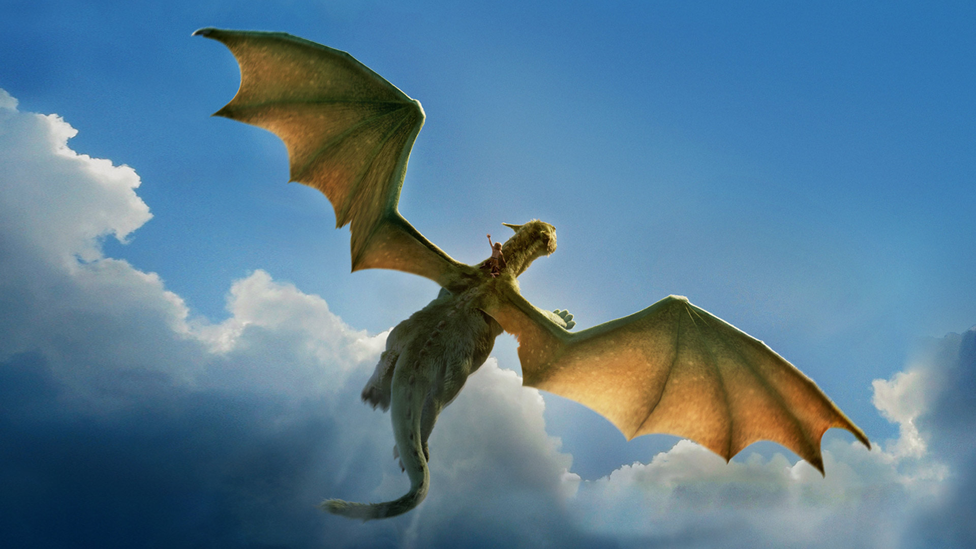 Pete's Dragon on Disney+ Qatar | English Korean French (Parisian ...