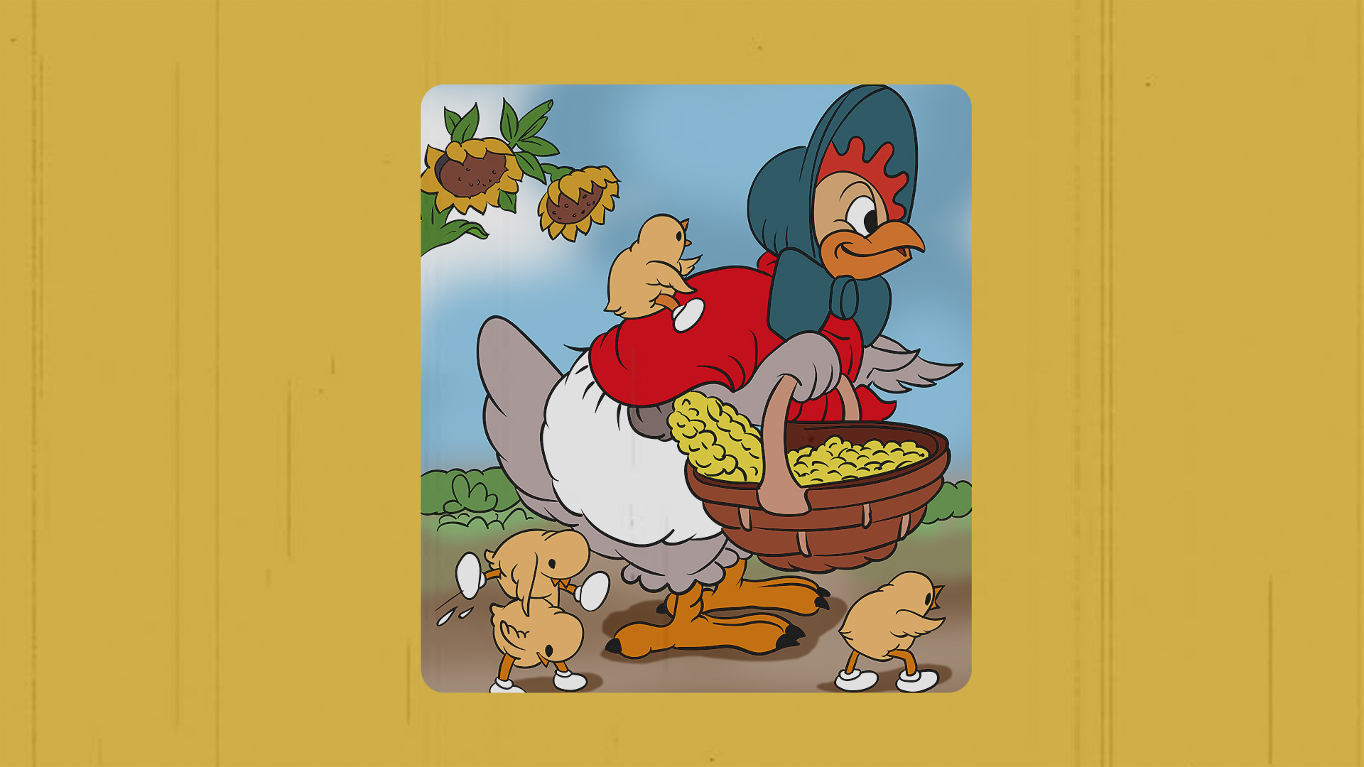 The Wise Little Hen on Disney+ Iraq | English German Spanish Castilian ...