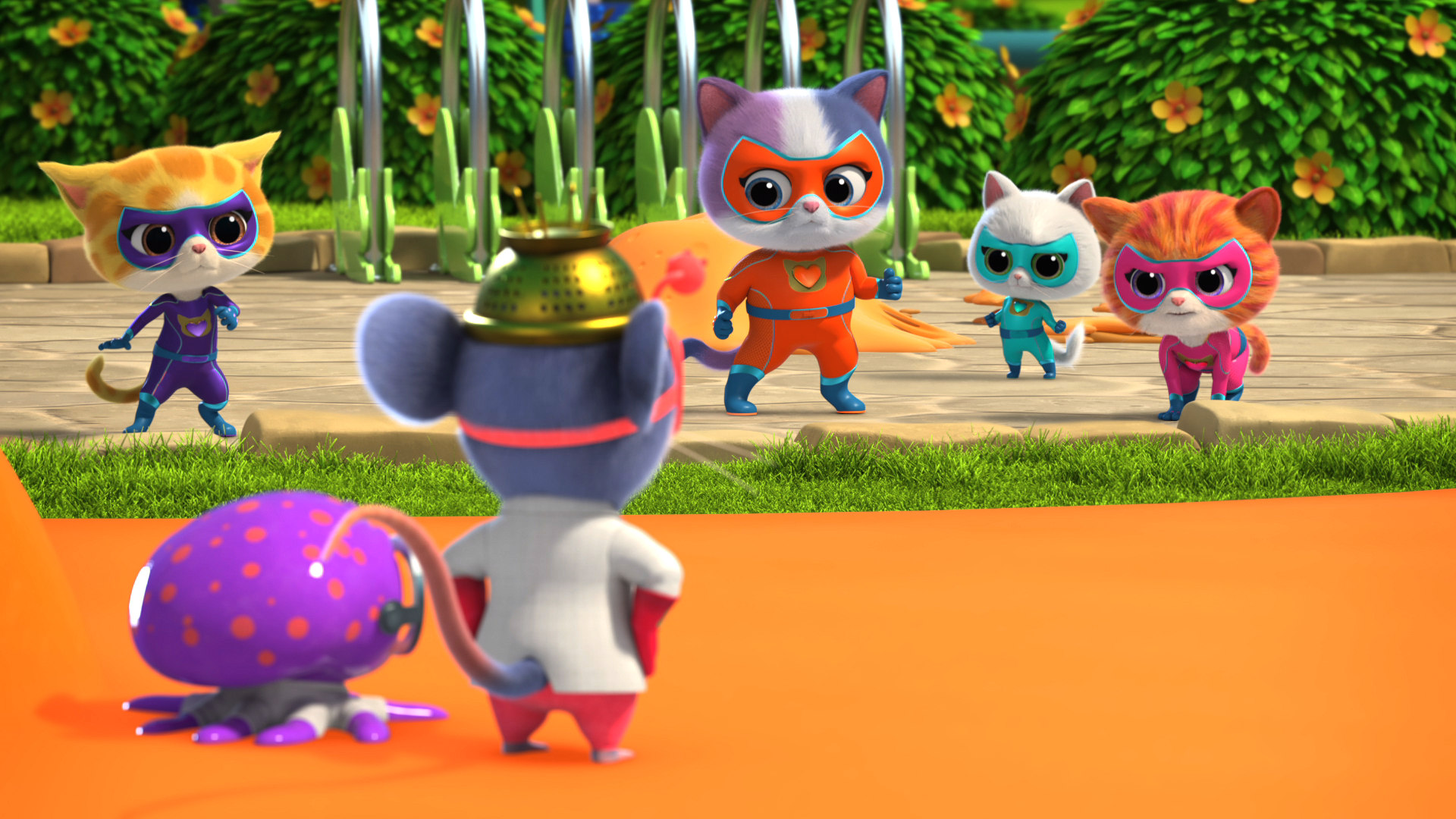 SuperKitties on Disney+ South Africa | English Animation Heroes Action ...