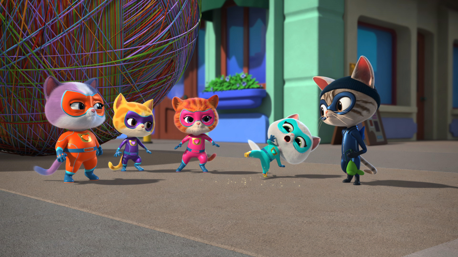 SuperKitties on Disney+ South Africa | English Animation Heroes Action ...