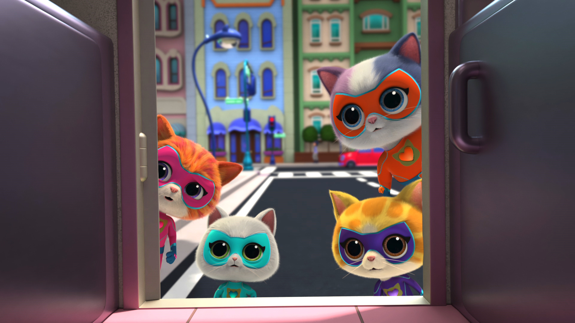 SuperKitties on Disney+ South Africa | English Animation Heroes Action ...