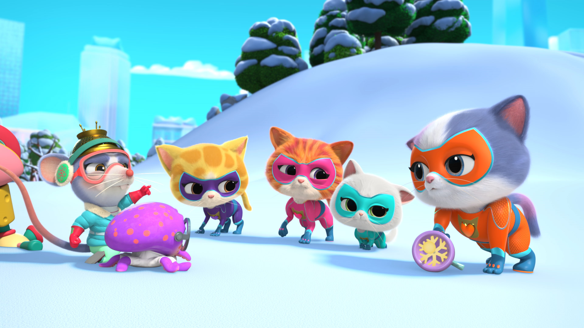 SuperKitties on Disney+ South Africa | English Animation Heroes Action ...