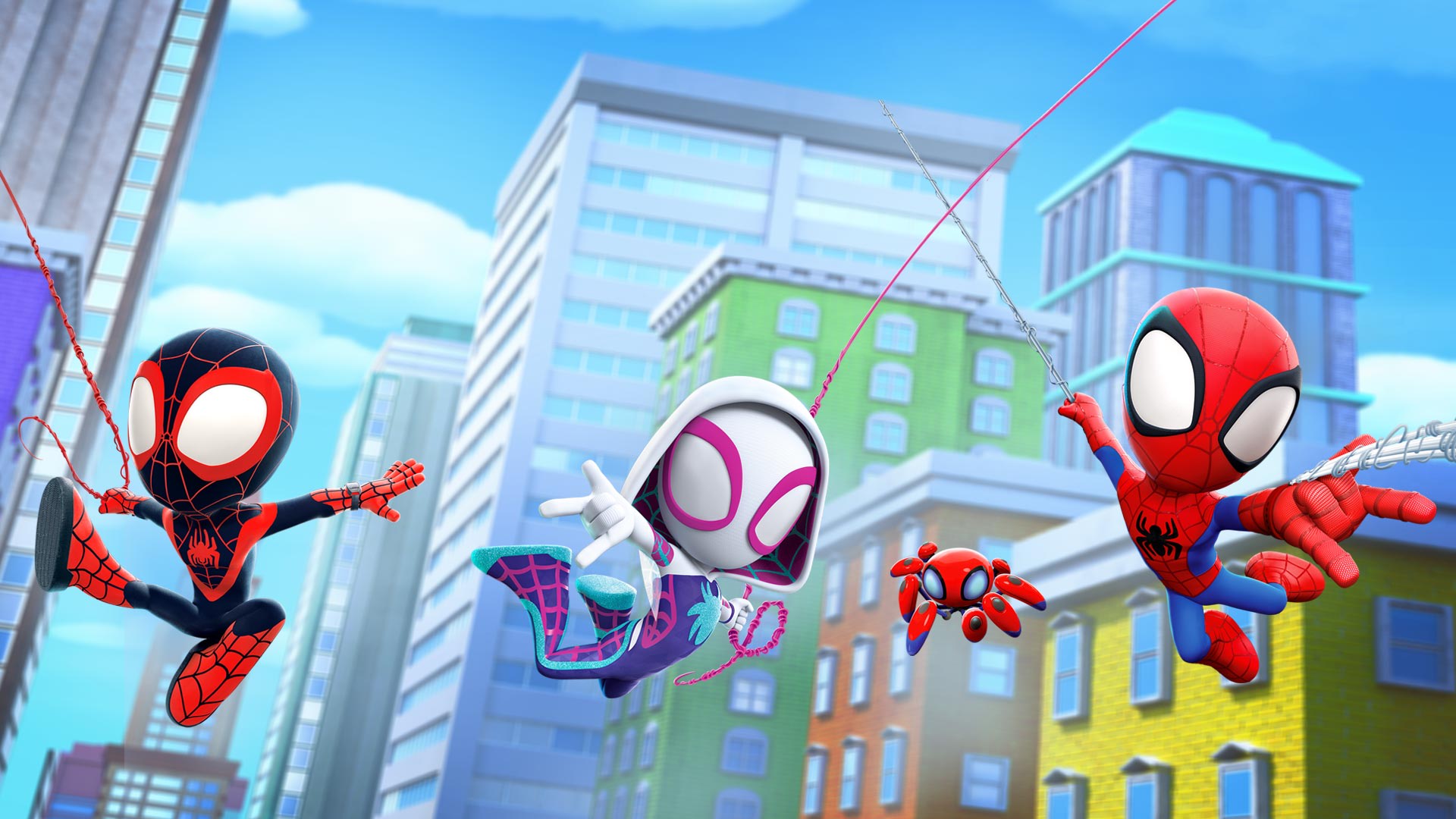 Spidey and His Amazing Friends, Family Super Heroes Kids TV Series ...