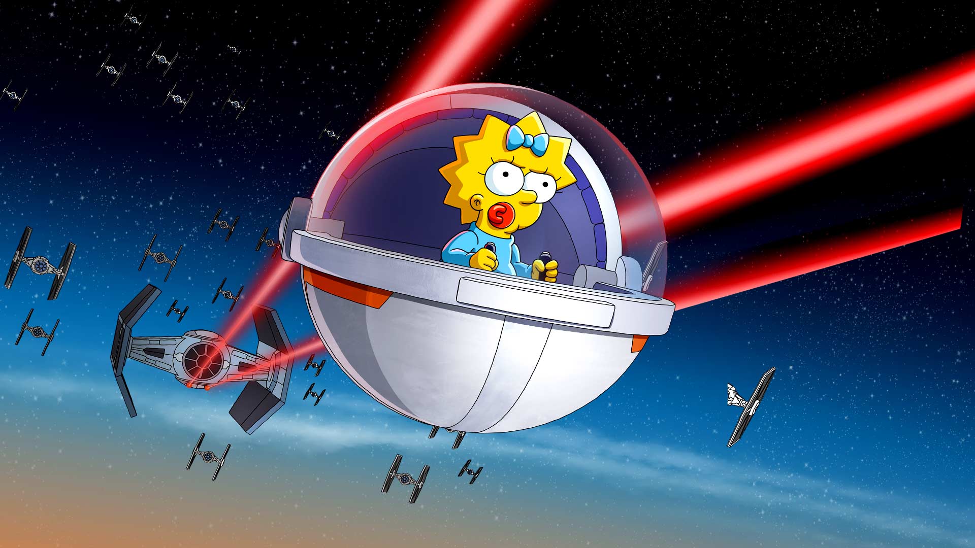Maggie Simpson in “Rogue Not Quite One” on Disney+ South Africa ...