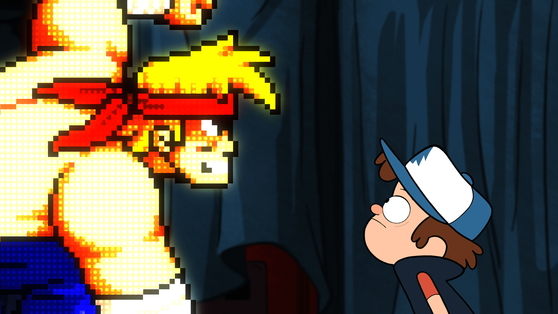 Gravity Falls on Disney+ Lebanon | English French (Parisian) Arabic ...