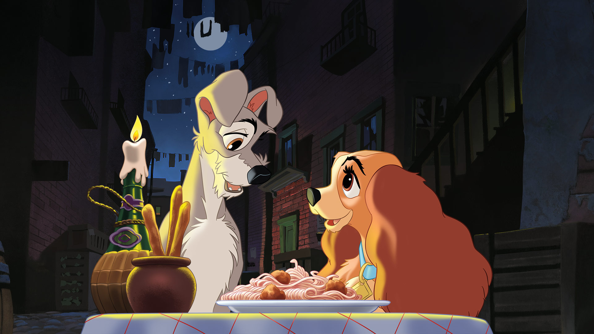 Lady and the Tramp on Disney+ United Arab Emirates | Arabic (Modern ...