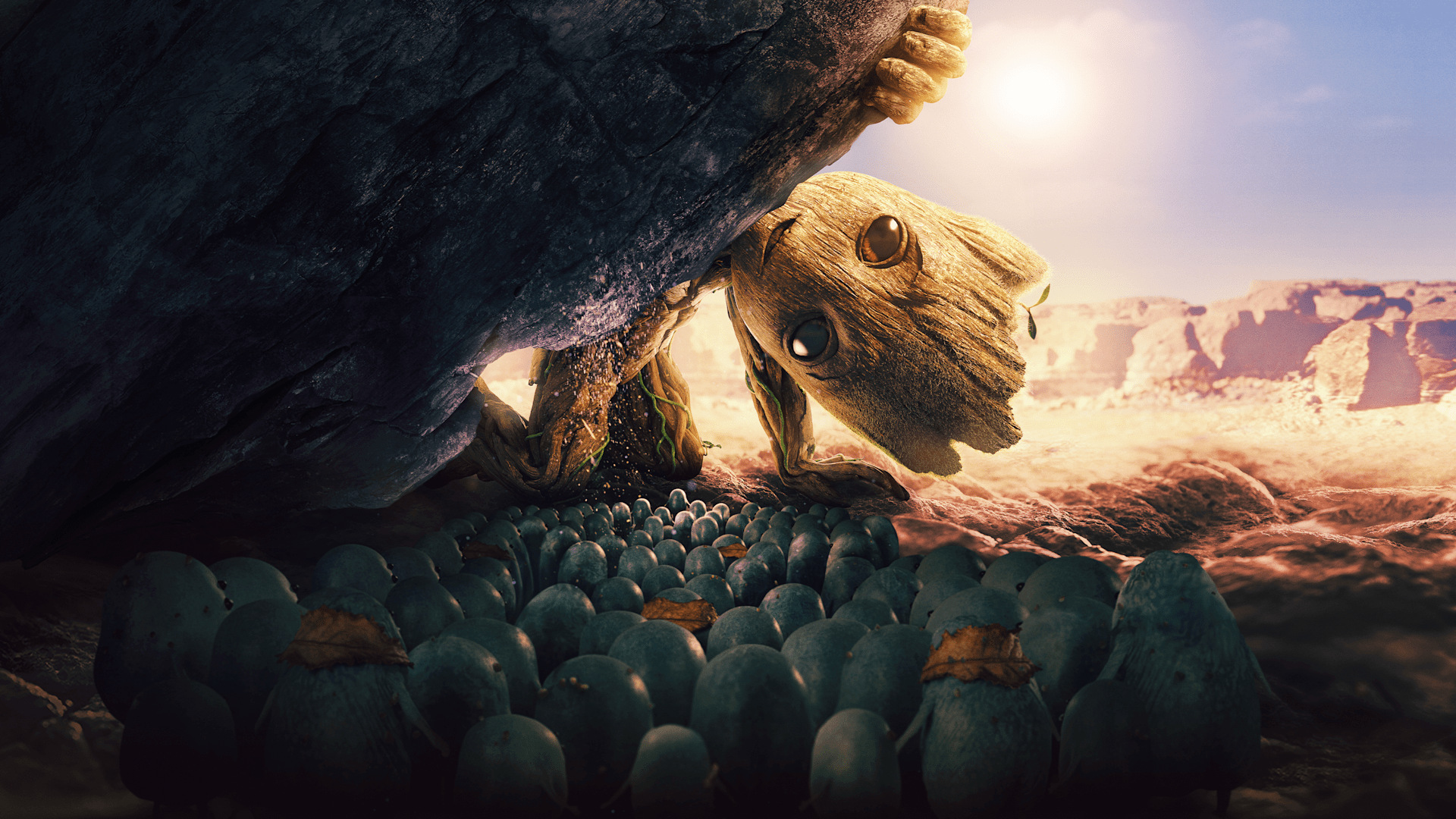 I Am Groot on Disney+ United Arab Emirates | English French (Parisian ...