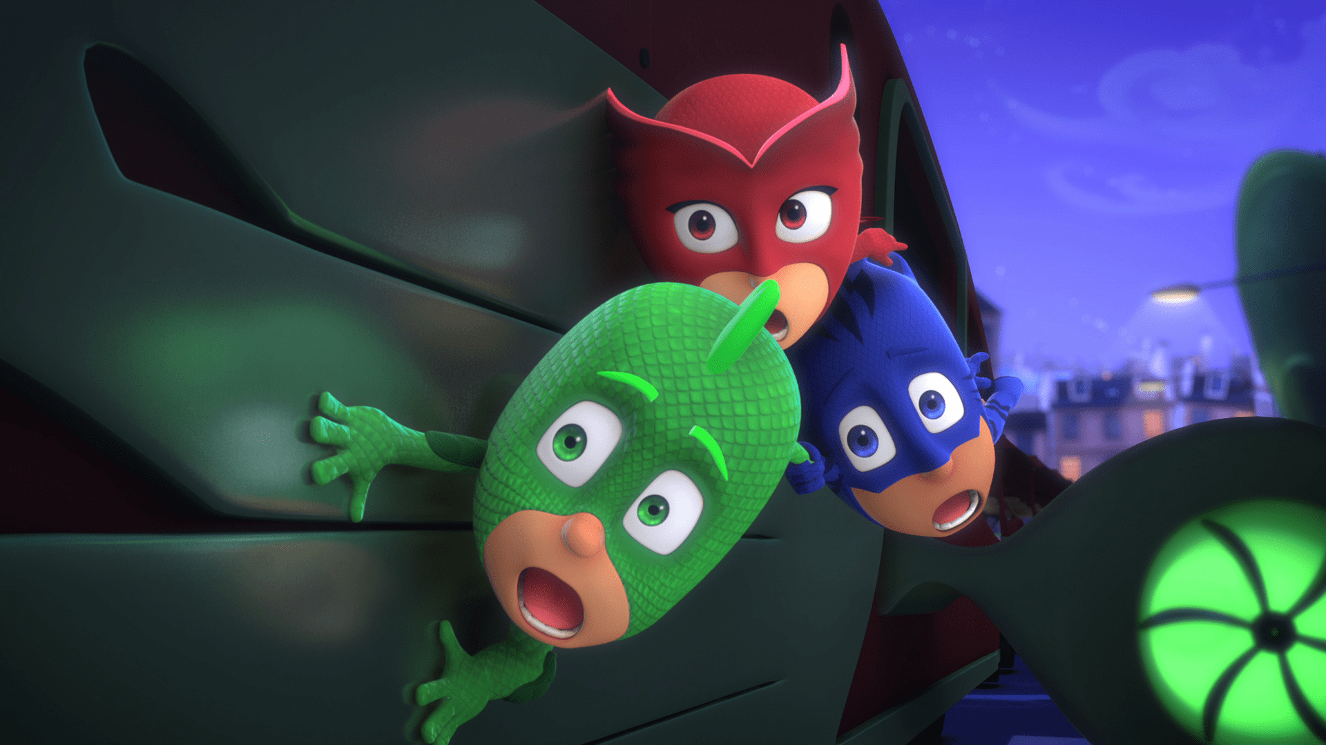 PJ Masks on Disney+ South Africa | English French (Parisian) Spanish ...