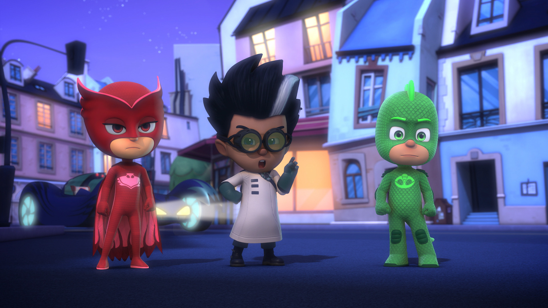 PJ Masks on Disney+ South Africa | English French (Parisian) Spanish ...