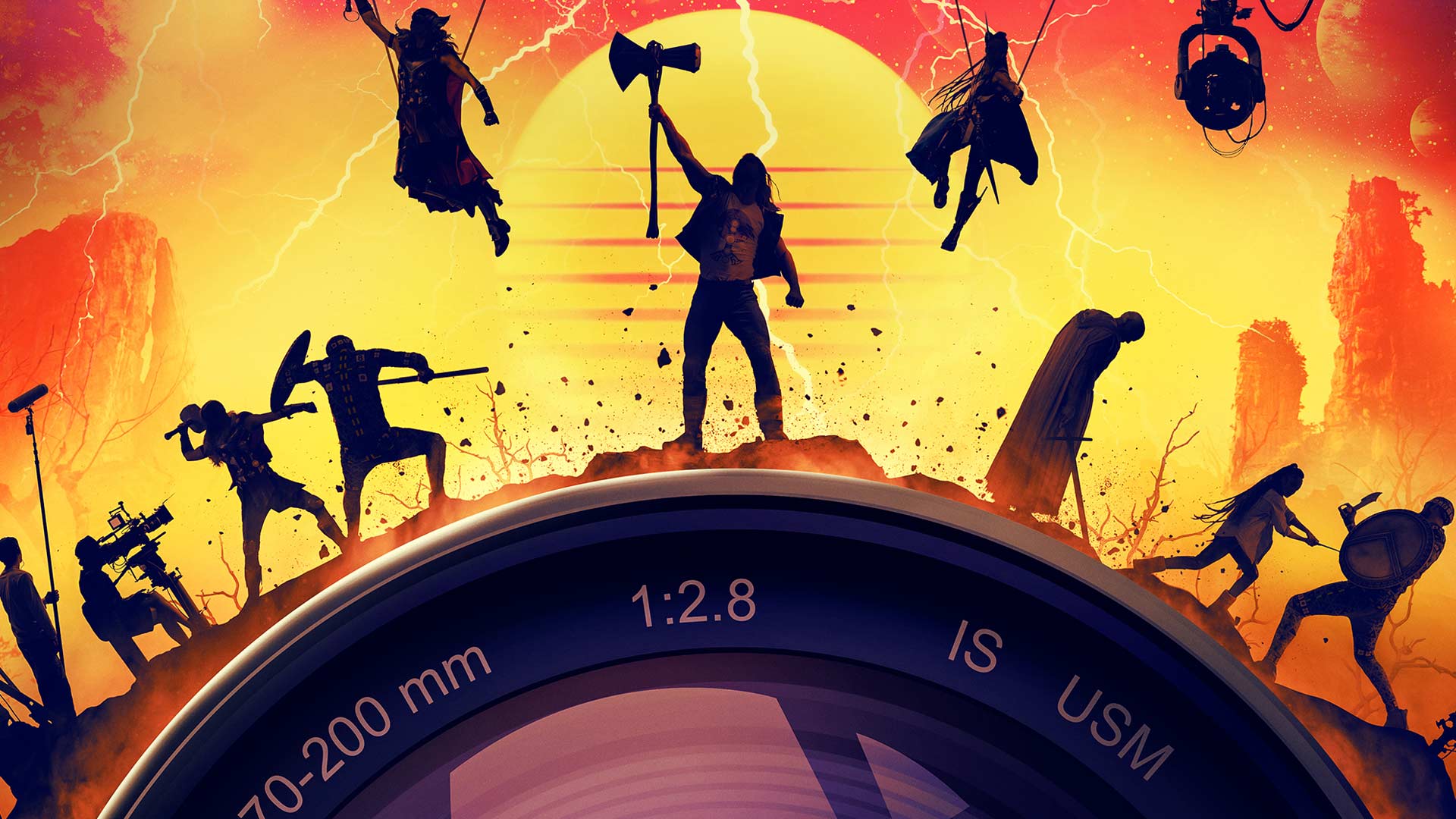 صنع فيلم ثور الحب والرعد Disney