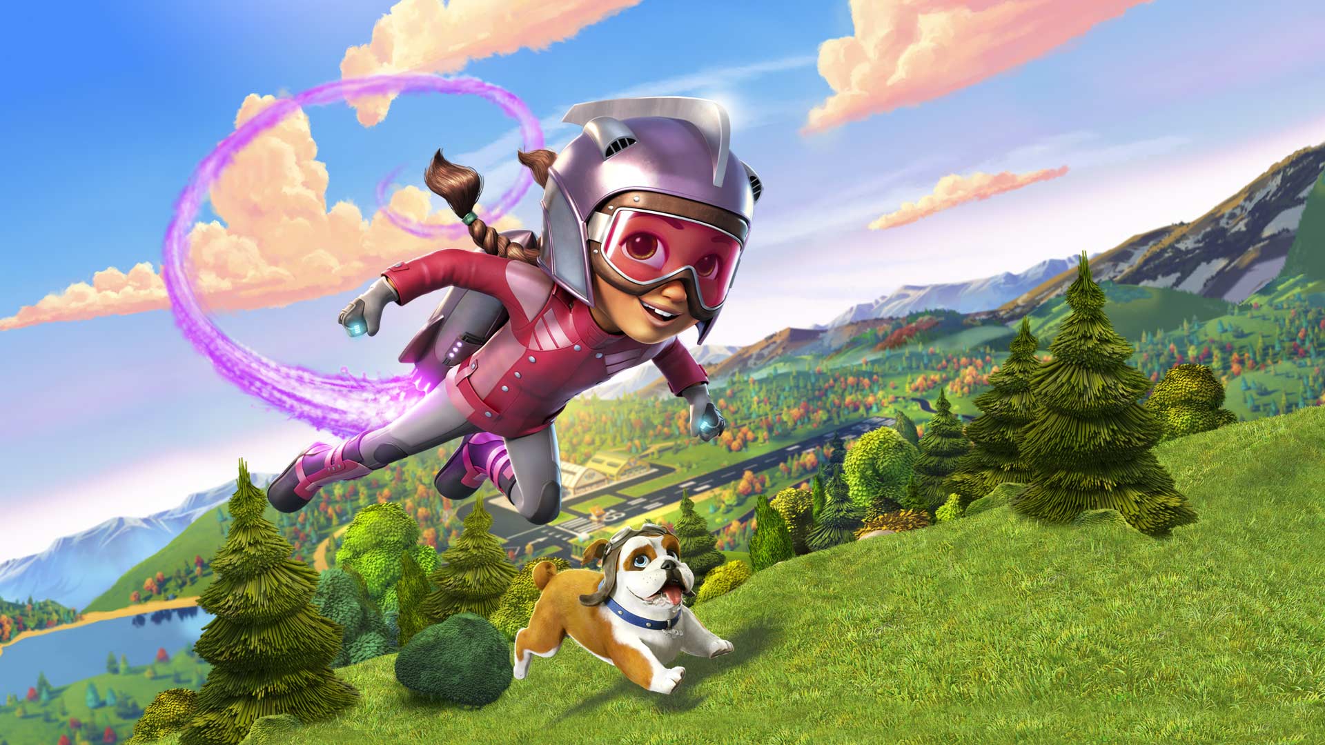 The Rocketeer on Disney+ United Arab Emirates | English Arabic (Modern ...