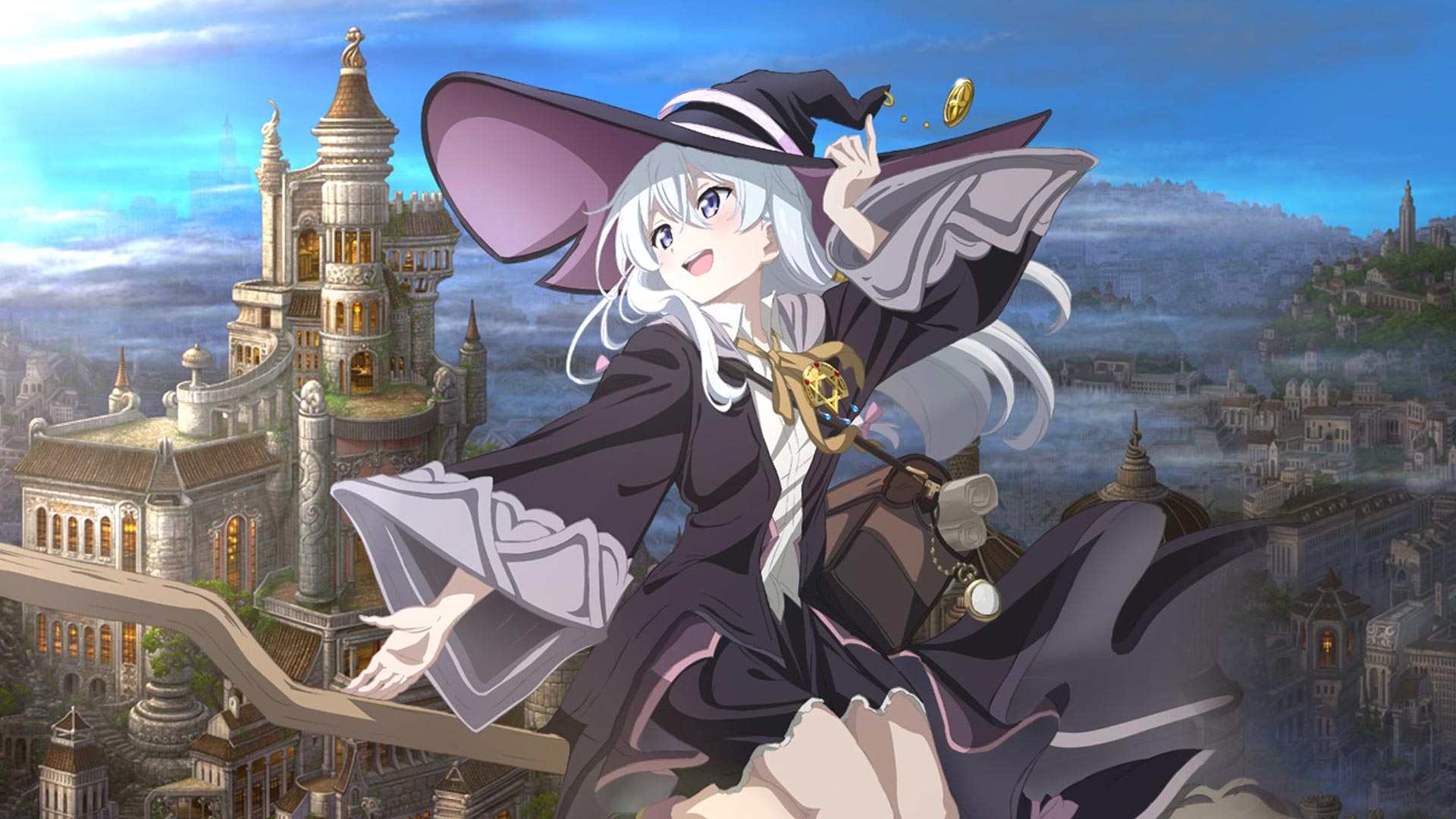 Elaina Anime Wandering Witch: The Journey Of Elaina Tenitol Elaina