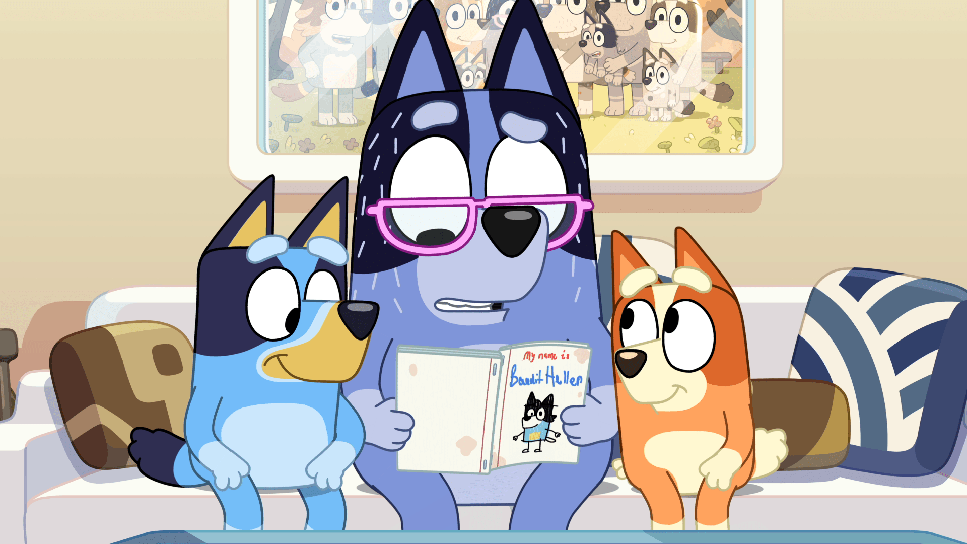 Bluey Minisodes on Disney+ Egypt | Arabic (Modern Standard) English ...